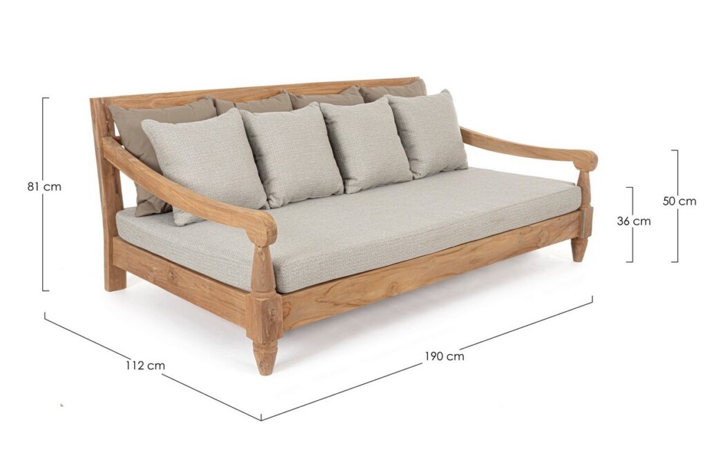 Daybed Divano Bali Teak