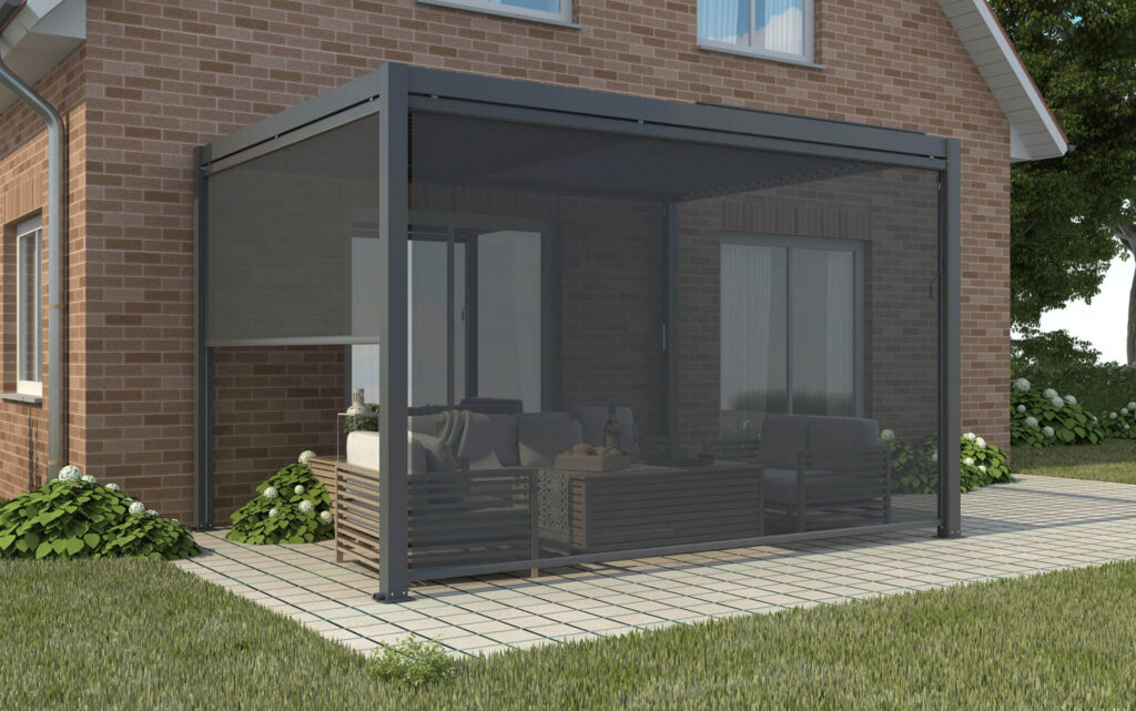 Pergola Bioclimatica Addossata 3x4