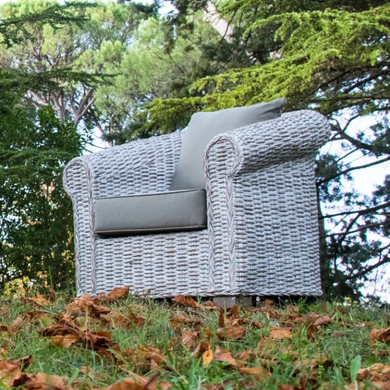 Poltrona Queen Rattan Naturale
